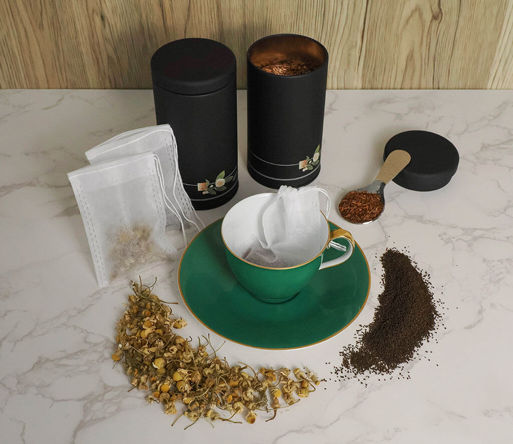 Fill Your Own Tea Bags - Non-woven Fabric with Drawstrings – Tea-Direct ...