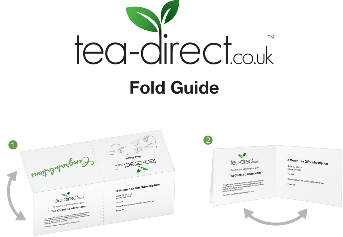 Tea Direct Gift Subscription - Email and Print – Tea-Direct.co.uk